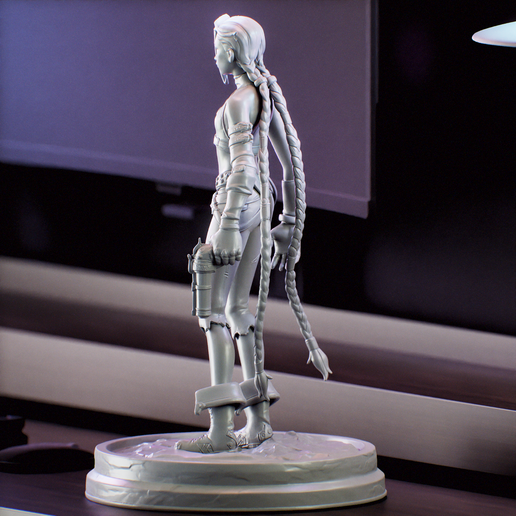 🎲 Jinx from League of Leyends Arcane 30 cm tall - Jinx from League of ...