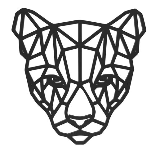 puma drawing logo