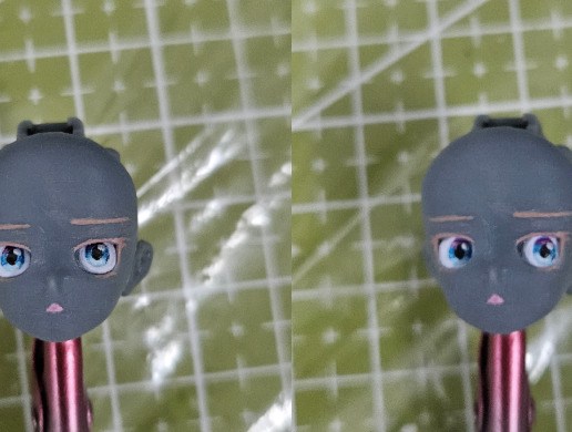👀 30ms head & face with moveable eyes 可動眼・ 3D File for 3D printing・Cults