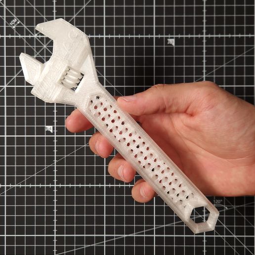 🔧 Wrench - 3D printable tool・Free STL File for 3D printing・Cults