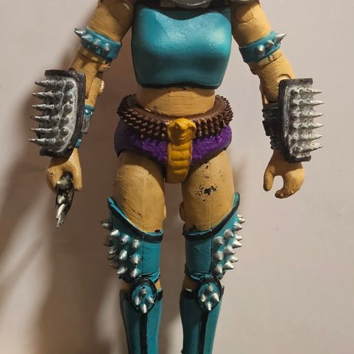 🦸 LA DONCELLA DE HIERRO // GI JOE // O-RING FIGURA DE ACCIÓN・Impresión ...