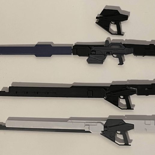🔫 [aoz] tr-5 gaplant pistol + long blade rifle parts・Free 3D File for ...