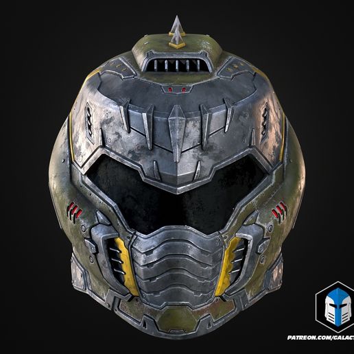 🪖 Slayer Dark Ages Helmet - 3D Print Files・ 3D File for 3D printing・Cults