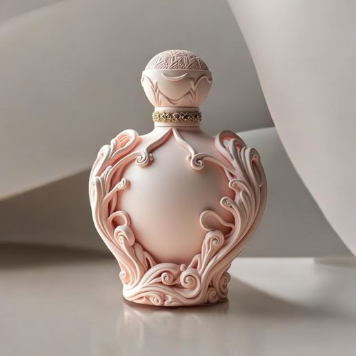 Бесплатный STL файл Ornate Perfume Bottle: 3D Printable Masterpiece 🍾 ...