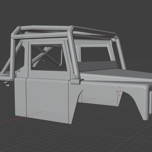 🚗 Land Rover Defender 1:10 RC・Free STL File for 3D printing・Cults