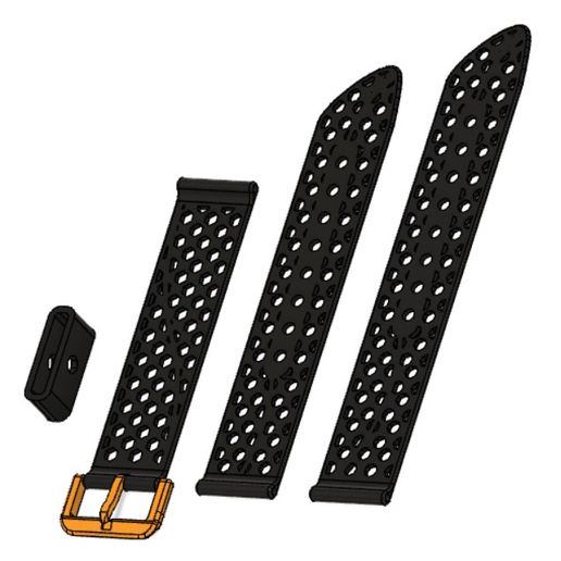 ⌚ Watch strap (20mm)・ STL File for ・Cults