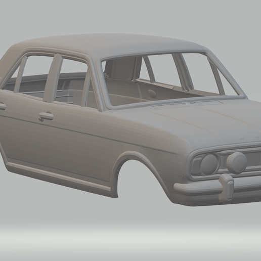 🚙 ford cortina・ STL File for 3D printing・Cults