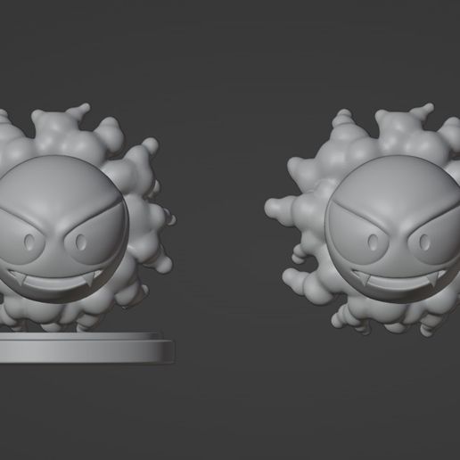 🐉 GASTLY - POKÉMON・ STL File for 3D printing・Cults