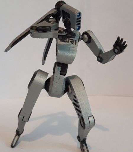 🤖 BRI Robot Gal v1.0・Free 3D File for ・Cults