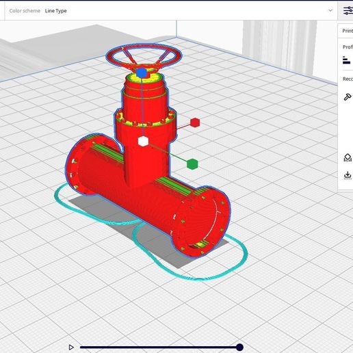 STL file Pipe with Valve 🧞‍♂️ ・3D print design to download・Cults