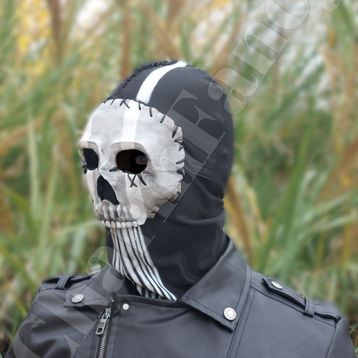 cod ghost mask 3d print