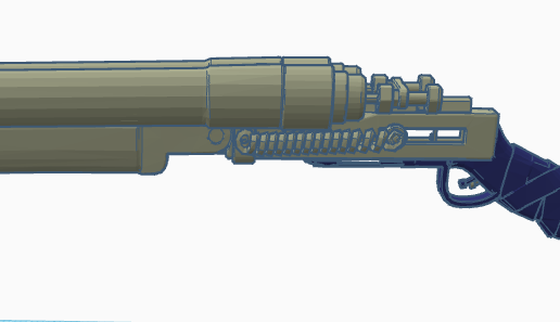 🔪 double barrel rust・ STL File for ・Cults