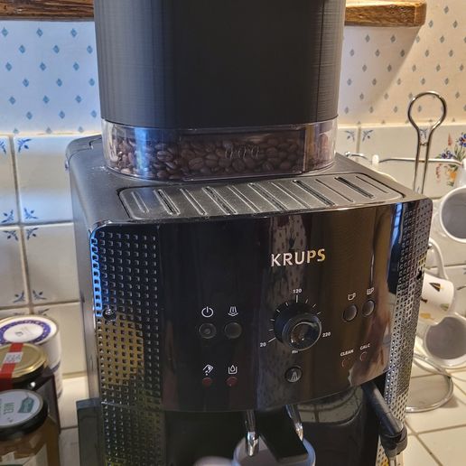 STL file Extension for coffee maker KRUPS ☕ ・Design to download and 3D ...