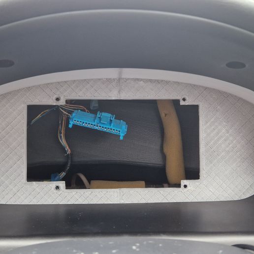 💨 PowerTune Digital Dash housing EK Civic 96-98・ STL File for 3D ...