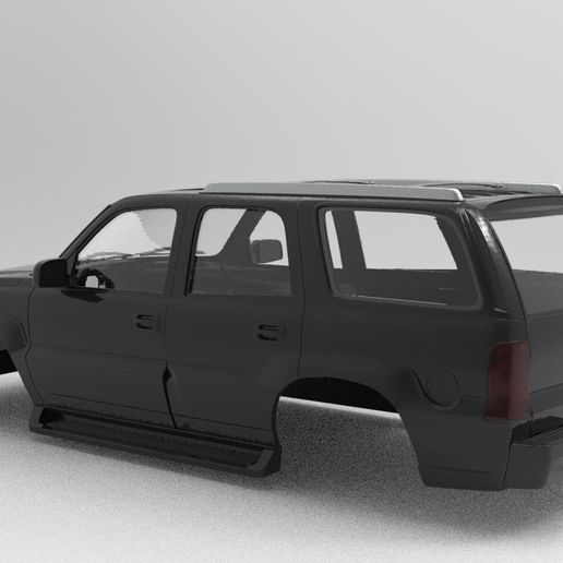 🚗 Cadillac Escalade STL RC car model 324mm wheelbase・ STL File for ・Cults
