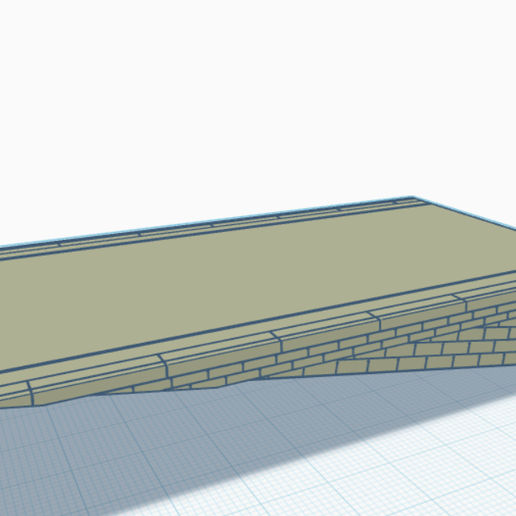 🔌 OO Gauge Straight Platforms・ STL File for 3D printing・Cults