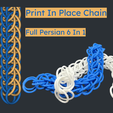 👌 Print In Place Chain (Full Persian 6 In 1)・Free STL File for 3D ...