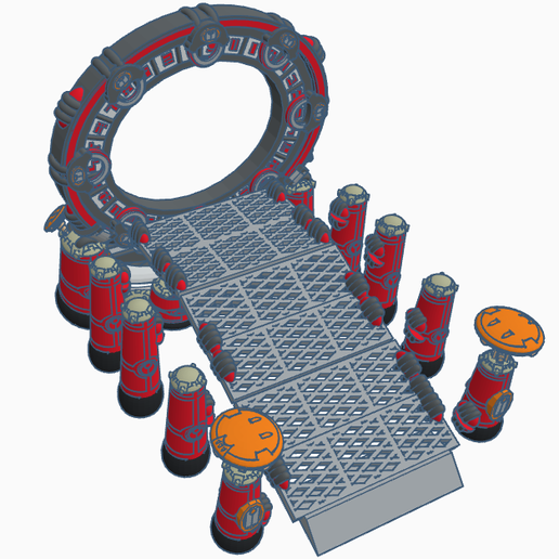 🦸 Tau Projet Warp Gate・ STL File for 3D printing・Cults