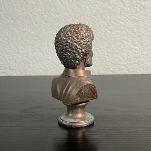 👤 Bob Ross Bust・ STL File for ・Cults