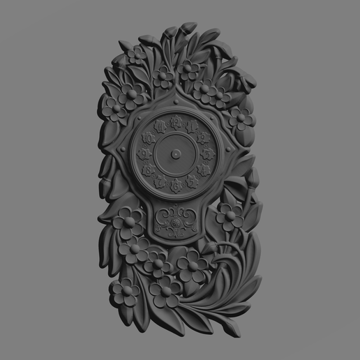 STL file clock cnc design 🕰️ ・3D printable model to download・Cults