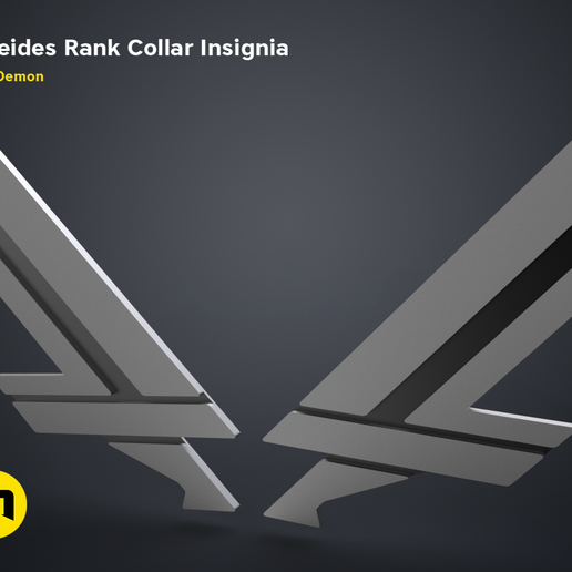 🎬 Atreides Rank Collar Insignia・Free 3D File for ・Cults