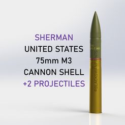 Download 15 3D models from Tank Shells listed by blackswanprints • 3D ...