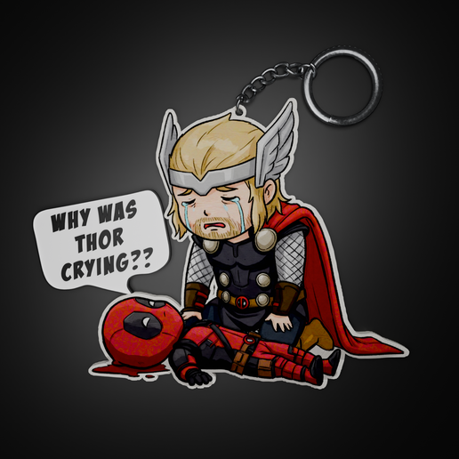 thor crying loki