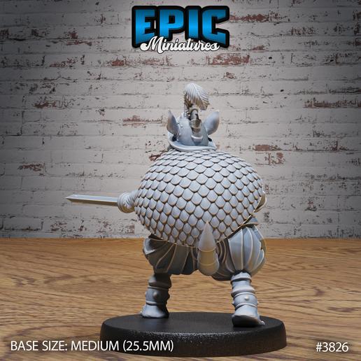 3D file Armadillo Conquistador Attack ‧ DnD Miniature ‧ Tabletop ...