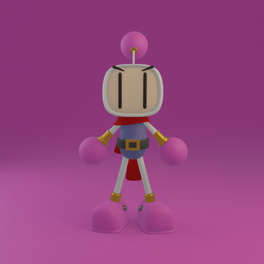 🎮 Bomberman・ 3D File for 3D printing・Cults