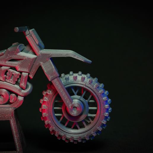 🚗 Dirt Bike・ STL File for ・Cults