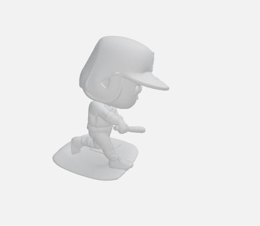 👤 Shohei Ohtani Funko・ OBJ File for 3D printing・Cults