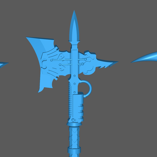 🐦 Raven Guard Halberds・Free 3D File for ・Cults