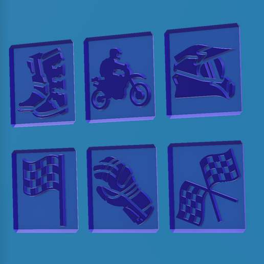 STL file MOTORCYCLE CUBE FOR PLAYDOUGH AND EDUCATIONAL PLAY 🏍️ ・3D ...