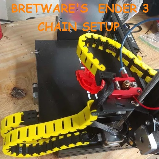 🔧 Bretware Approved eSUN Ender 3 Chain Setup・Free STL File for ・Cults