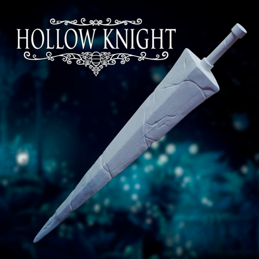 🗡️ Hollow Knight Ancient Stinger Sword・ STL File for 3D printing・Cults