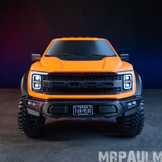 3D 文件 Ford F-150 Raptor Body Kit 1/10 🚙 ・可下载 3D 打印设计・Cults