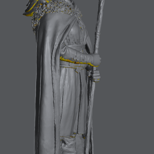 ♀️ Female Human Druid | Fantasy Miniature・ STL File for 3D printing・Cults