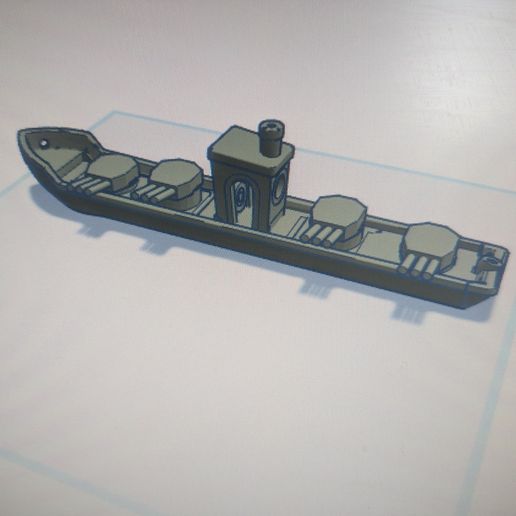 arquivo STL Battleship Benchy left broadside ⬅️ ・modelo para impressão ...