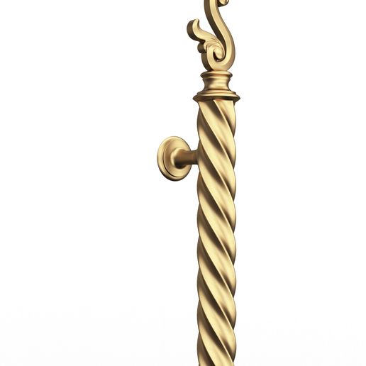 3D file Classic Door Handle 07 Gold 🚪 ・3D printable design to download ...
