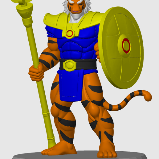 🐅 DND Tiger Troop・ 3MF File for 3D printing・Cults
