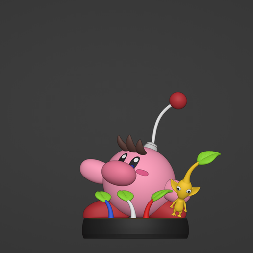 3D file Pikmin Olimar Kirby 3D Model STL Print Download 👾 ・3D printing ...