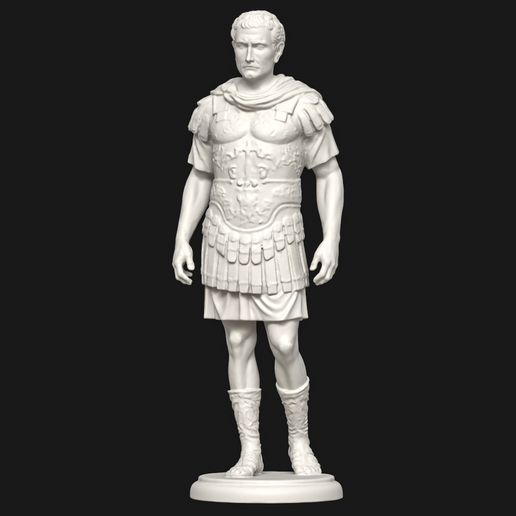 👤 Julius Caesar Bust・Free STL File for 3D printing・Cults