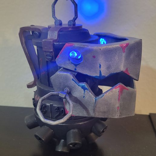 3D print Arcane Chomper Grenade • made with Bambu X1 Carbon・Cults