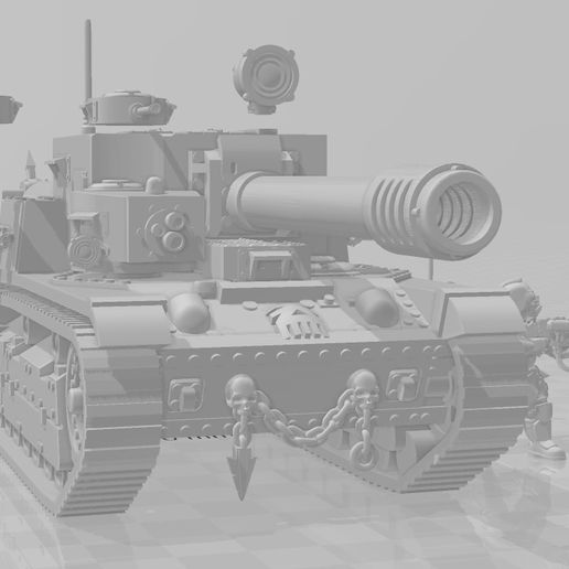 🪖 Urdeshi AT-100 Tank Destroyer・Free STL File for ・Cults
