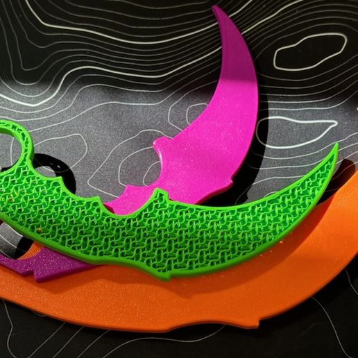 STL file Karambit Trainer - Dummy Knife - Easy to Print! 🔪 (3MF)・Template to download and 3D ...