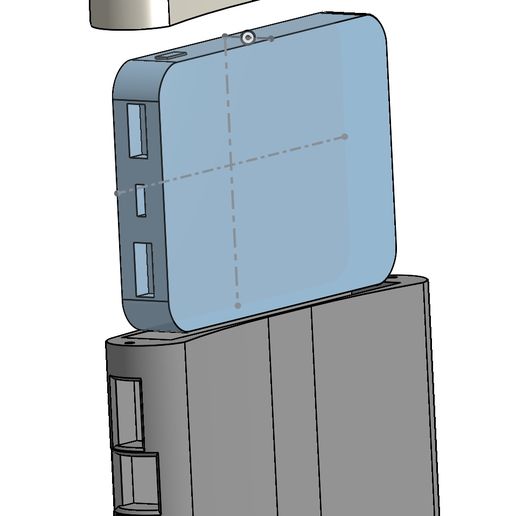 🏦 Mini Power Bank Battery Case・Free STL File for 3D printing・Cults