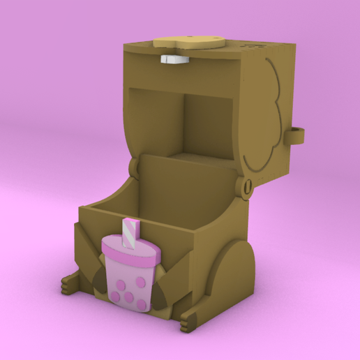 📦 Capybara Box・Archivo 3D Gratis para Mecanizado CNC - Corte por láser ...