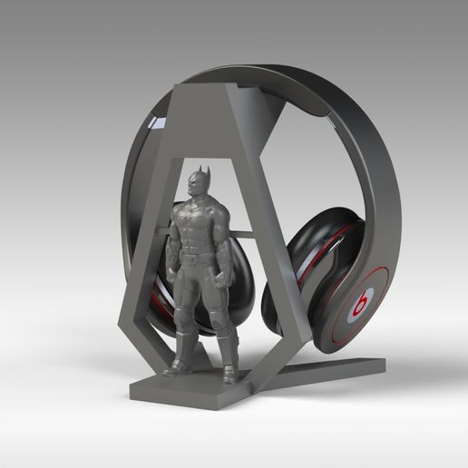 🎧 Batman Headphone Stand・ STL File for ・Cults