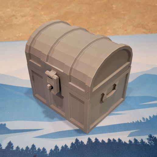 📦 Treasure Chest Deck Box for Magic The Gathering EDH Commander Yugioh ...