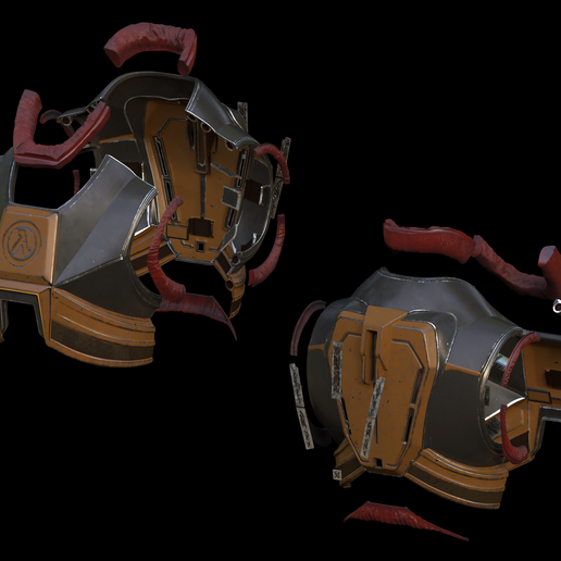 🎭 HEV armor 3d print files・ 3D File for 3D printing・Cults
